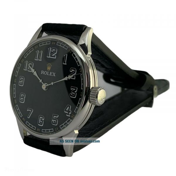 Vintage Rolex Rebberg Swiss Marriage Watch Movement Set In Converted ...