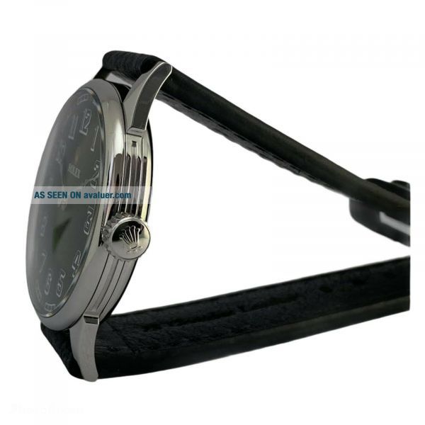 Vintage Rolex Rebberg Swiss Marriage Watch Movement Set In Converted ...