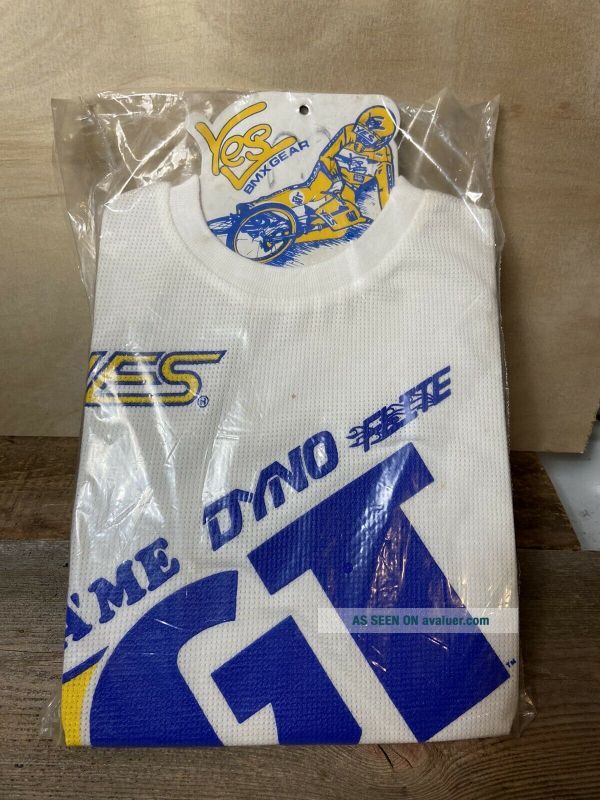 NOS GT Bmx Vintage Yes Team Race Jersey 1980’s Holland | #26220537