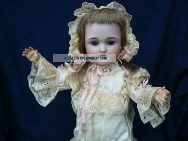 Antique 18 " Simon Halbig Handwerck Doll Marked Body | #26245752