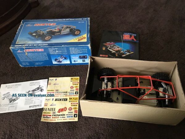 RARE VINTAGE Hunter 1/8 SCALE 4WD Off Road RC Racing BUGGY | #26252986