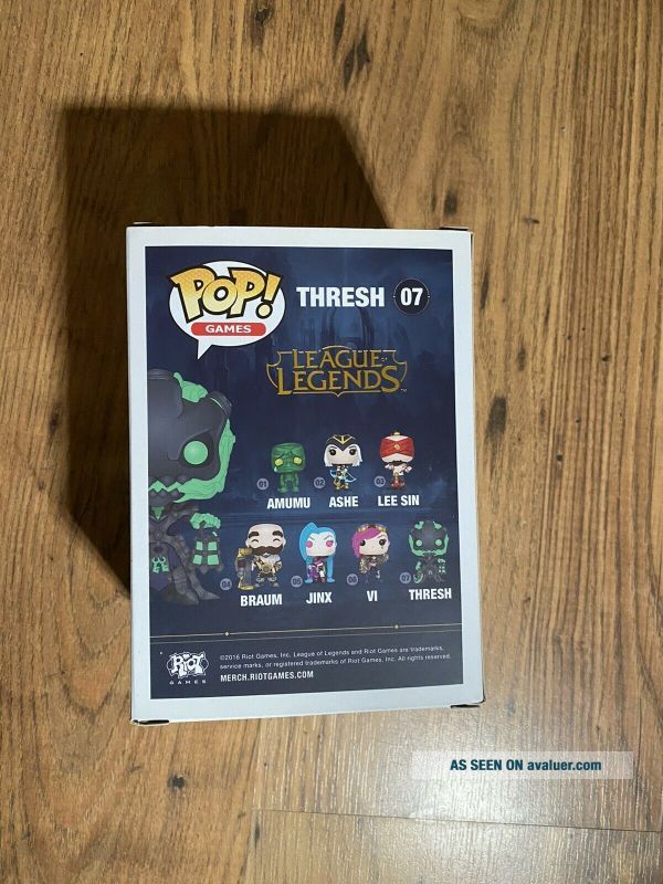 Funko Pop League Of Legends " THRESH " 07 Vinyl Figure | #26319340