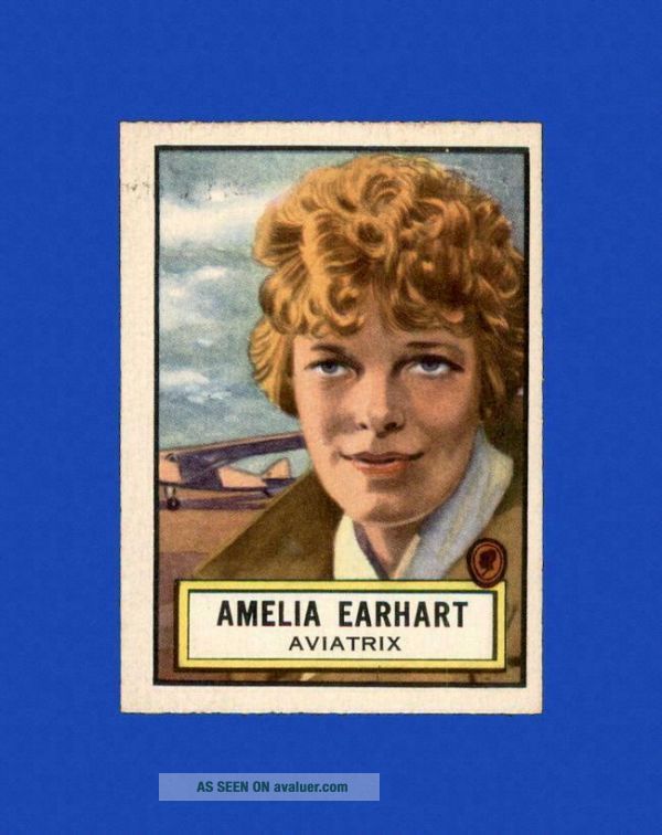 1952 Topps Look N See Set Break 45 Amelia Earhart NR - GMCARDS | #26335083