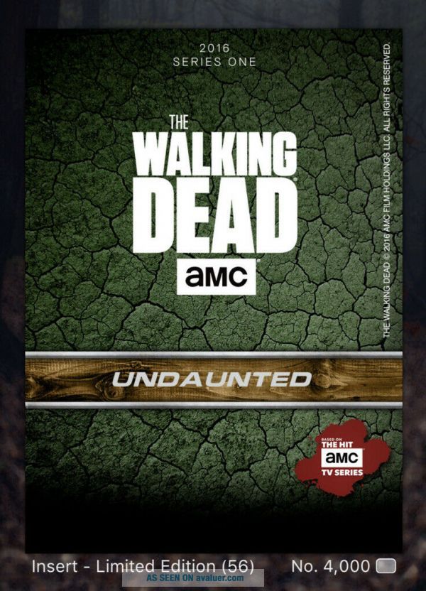 Topps The Walking Dead Card Trader 2016 Beth Wood Undaunted Digital ...