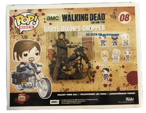 The Walking Dead Funko Pop 08 Daryl Dixon’s Chopper - BOX | #26365247