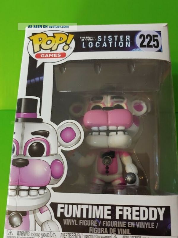 Funko POP Games Figures Funtime Freddy Five Nights At Freddy ' S 225 ...