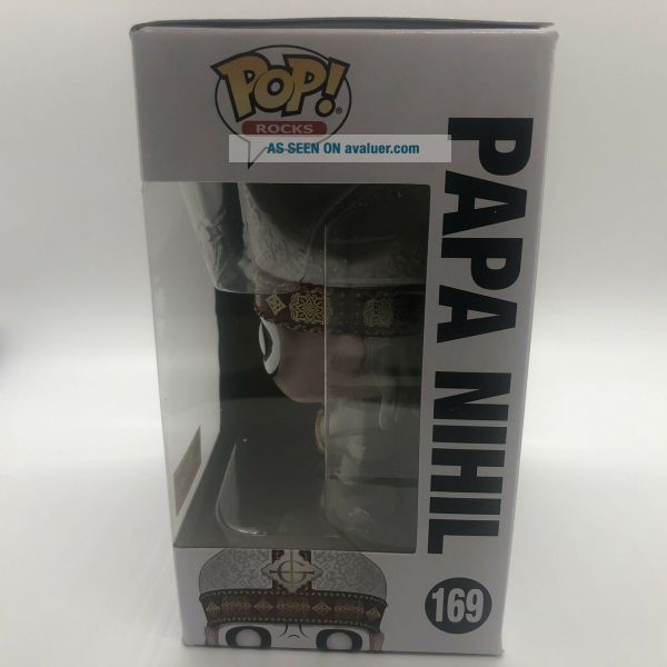 Funko Pop Papa Nihil Ghost Hottopic Exclusive Rock Figure 169 Damage ...