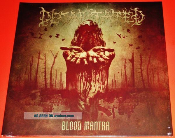 Decapitated: Blood Mantra LP Red, Green Splatter On Clear Vinyl Record ...