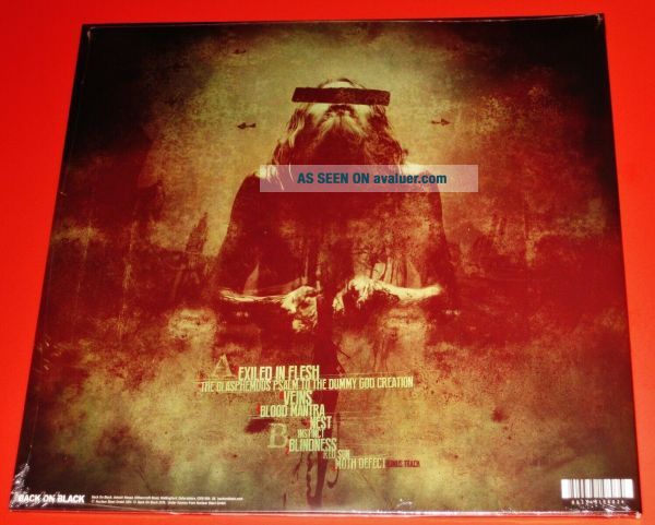 Decapitated: Blood Mantra LP Red, Green Splatter On Clear Vinyl Record ...