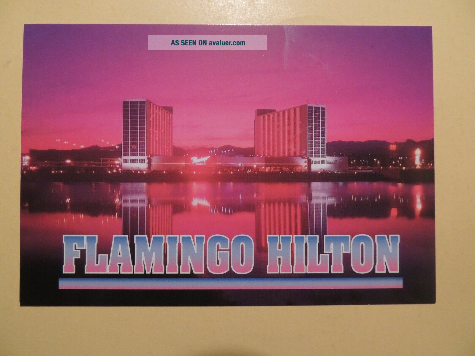 Flamingo Hilton Casino Hotel Laughlin Nevada Vintage Postcard | #26417442