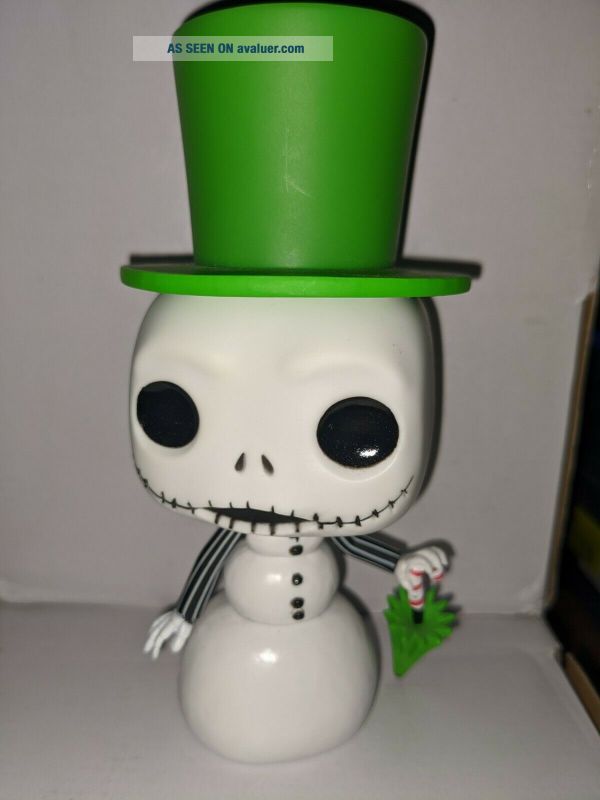Funko Pop Nightmare Before Christmas Snowman Jack Skellington Top Hat ...
