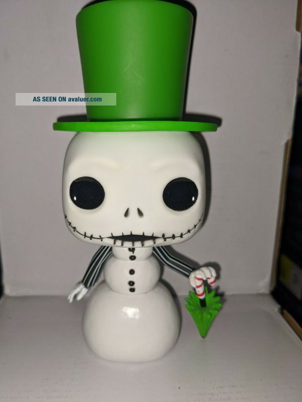 Funko Pop Nightmare Before Christmas Snowman Jack Skellington Top Hat ...