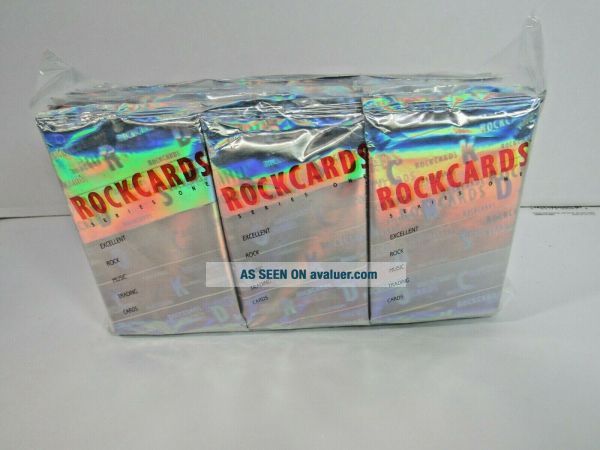 BROCKUM ROCK CARDS SERIES 1 1991 TRADING CARDS 33 Packs | #26426273