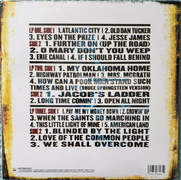 BRUCE SPRINGSTEEN - LIVE IN DUBLIN - 3 LP VINYL RECORDS STILL | #26430005