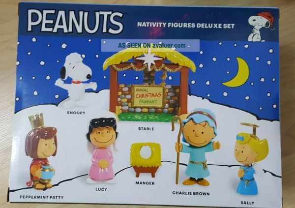 Charlie Brown Nativity Set