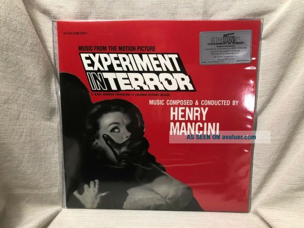 Experiment In Terror OST LP Blood Red Vinyl Music On Vinyl MOVATM034 ...