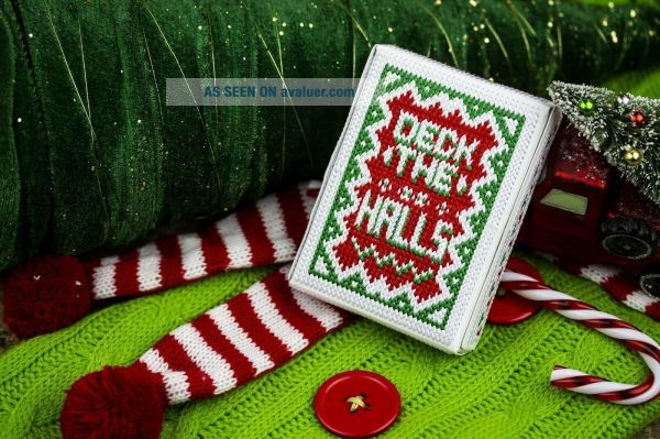 Limited CHRISTMAS DECK THE HALLS PLAYING CARDS Kings Wild Jackson ...