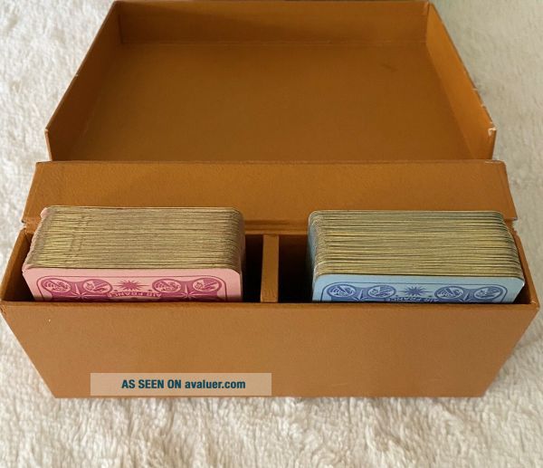 Vintage Hermes Playing Cards Two Decks - Gilded Edges Air France ...