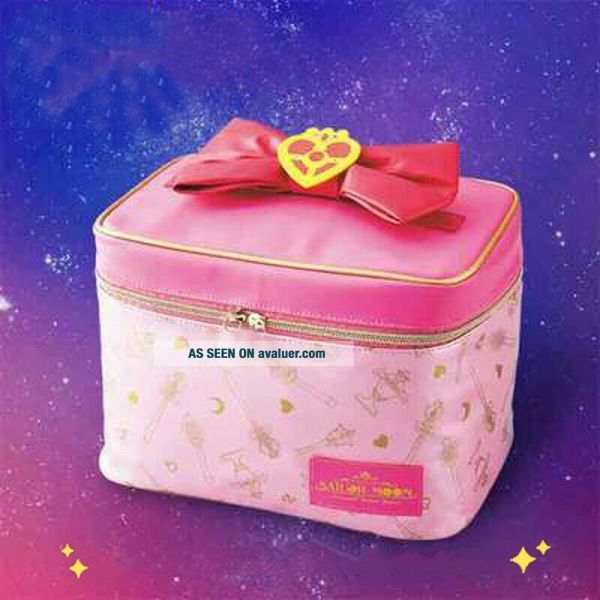 Sailor Moon Tsukino Usagi Cos Pink Make Up Cosmetic Bag PVC Storage ...
