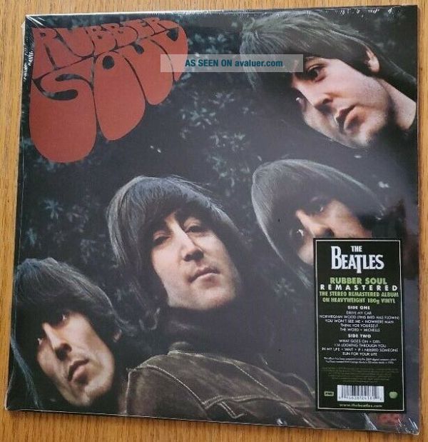 THE BEATLES RUBBER SOUL REMASTERED STEREO LP VINYL (2014) FACTORY ...