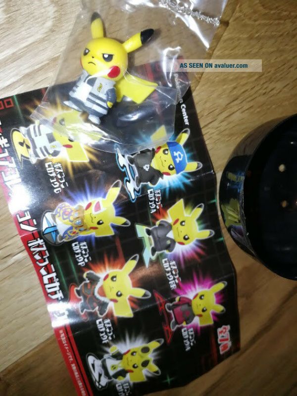 Pikachu Cyrus Secret Teams Galactic Figure Gashapon Pokemon Center ...