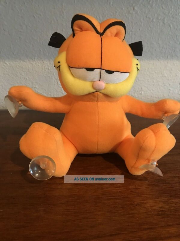 Garfield Car Window Plush With Suction Cups | #26606459