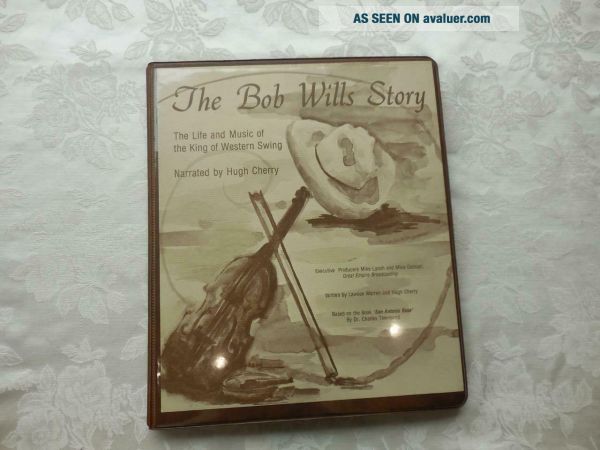 The Bob Wills Story 8 Cassette Tapes Look LIKE Life & Music Of King Of ...