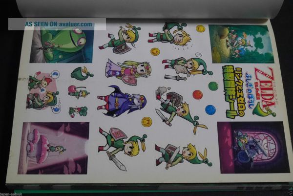 JAPAN Legend Of Zelda: The Minish Cap Mayowazu Susumeru Hailar ...