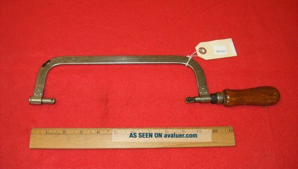 Starrett No. 140 Hacksaw 1897 Patent With Wood Handle 9 Inch | #26638398