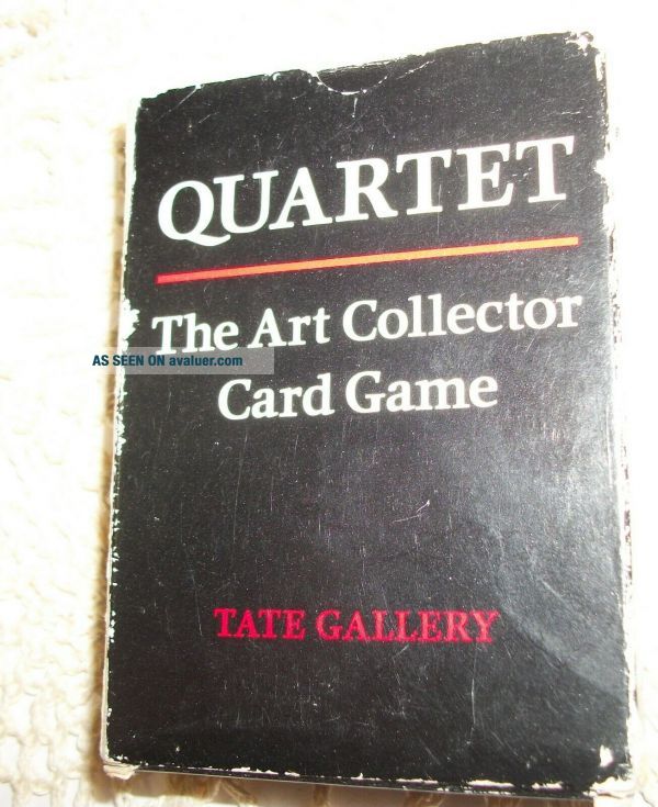 1985 Tate Gallery Quartet The Art Collector Card Game | #26693141