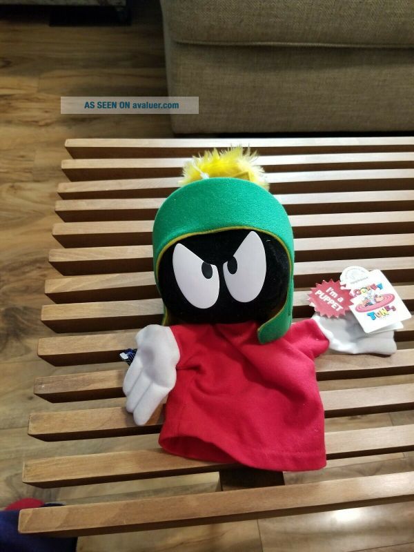 Vintage Looney Tunes Marvin The Martian Hand Puppet 1994 | #26752466