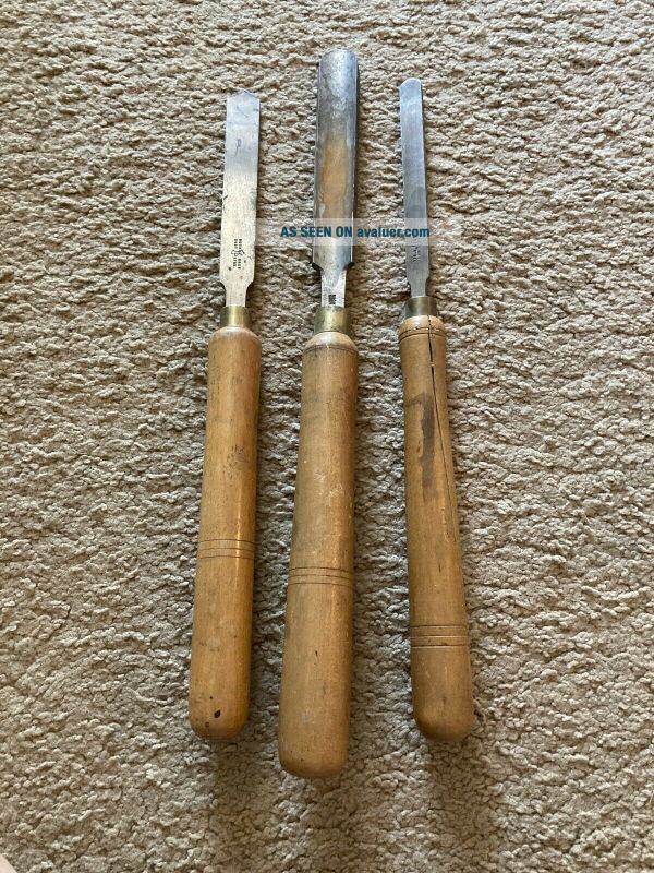 Buck Bros Wood Turning Tool Set Gouge Chisels | #26791082