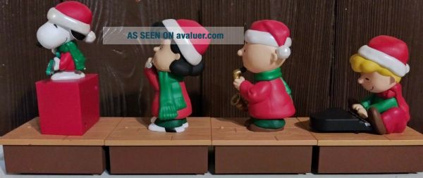 2011 HALLMARK WIRELESS PEANUTS CHRISTMAS BAND MUSIC MOTION SET | #26812998
