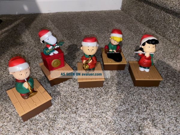 Complete Set Hallmark 2012 Charlie Brown & Peanuts Gang Wireless ...