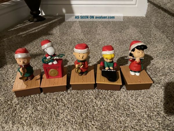 Complete Set Hallmark 2012 Charlie Brown & Peanuts Gang Wireless ...