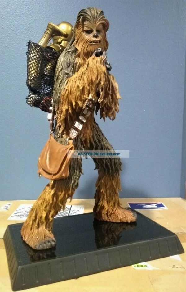 Limited Ed Star Wars Chewbacca W/C - 3PO Gentle Giant Statue Empire ...