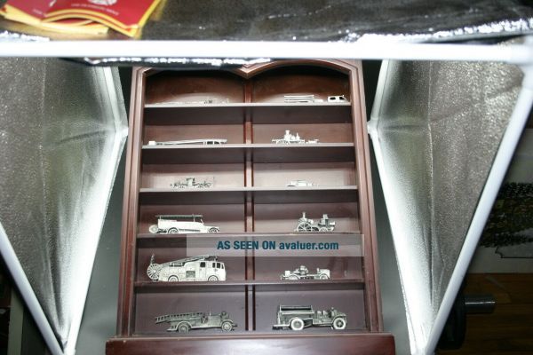 Franklin Pewter Fire Engines Of The World Set Of 12 1988 With And Case ...