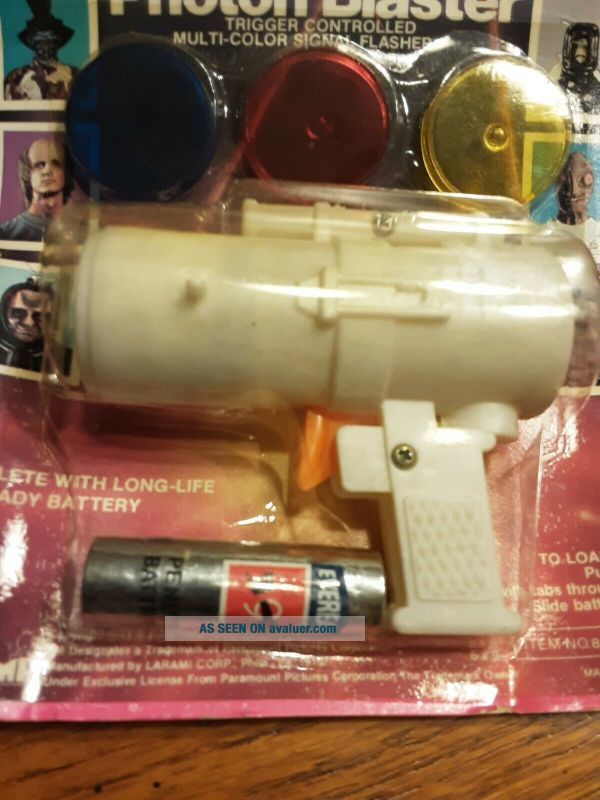 VERY VERY RARE 1979 Larami Star Trek The Motion Picture Photon Blaster ...