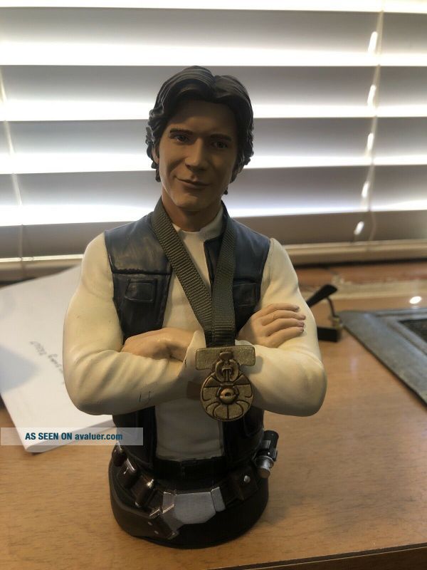 Han Solo Hero Of Yavin Star Wars IV ANH Medal Ceremony Gentle Giant ...
