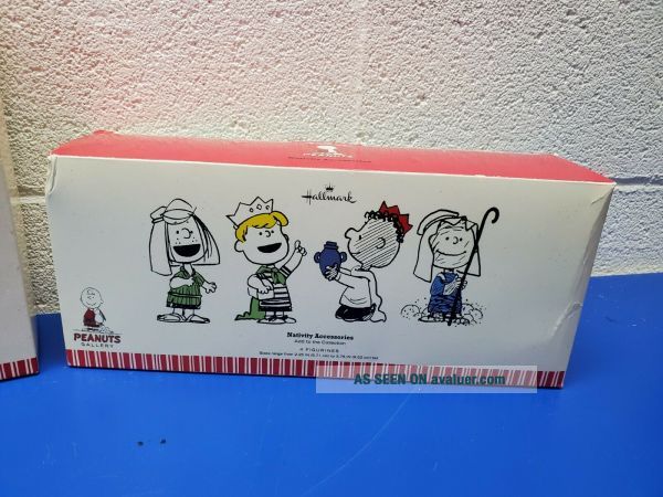 Hallmark Nativity Peanuts Ornament 11 Figure Christmas Set Charlie ...