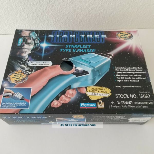 Star Trek First Contact Starfleet Type 2 Phaser Vintage 1996 Open Box ...
