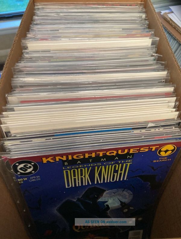 Insanely HUGE Run Of BATMAN, LEGENDS OF THE DARK KNIGHT 59 - 201 ...