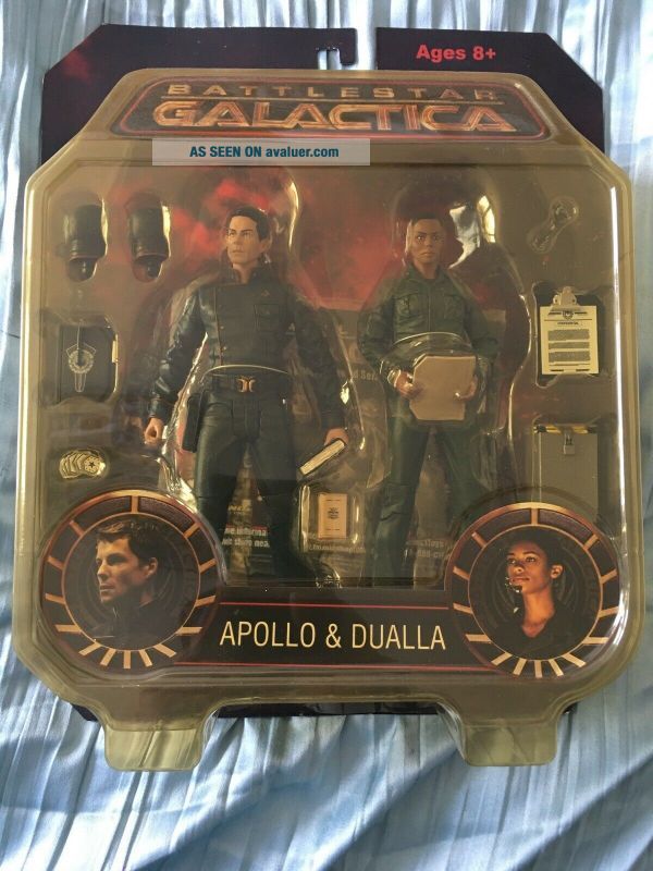 Battlestar Galactica Apollo & Dualla Action Figure Two - Pack Diamond ...