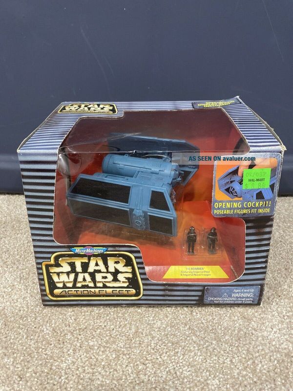Galoob 1996 Star Wars Micro Machine Action Fleet Tie Bomber | #26926259
