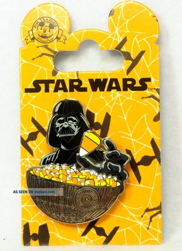 Disney STAR WARS HALLOWEEN DARTH VADER Death Star Candy Corn Trick Or ...
