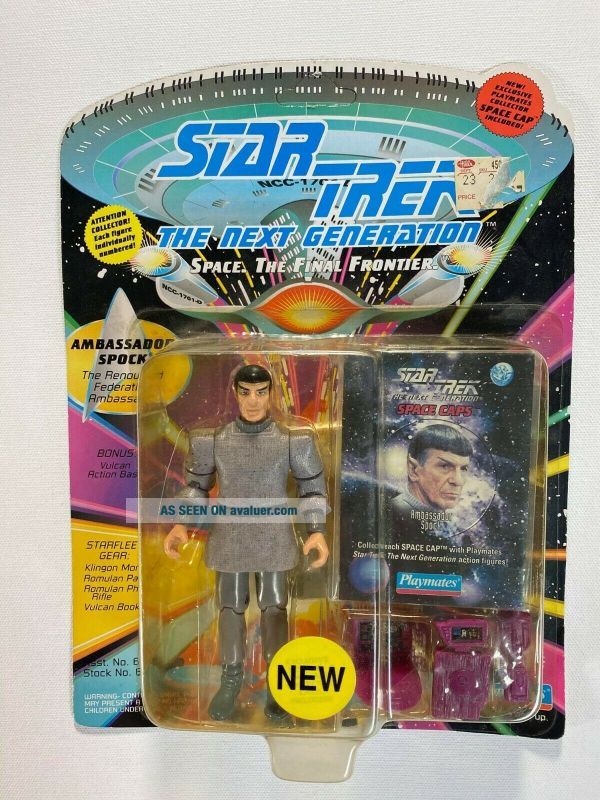 Star Trek: The Next Generation Ambassador Spock Playmates 1993 Skybox ...