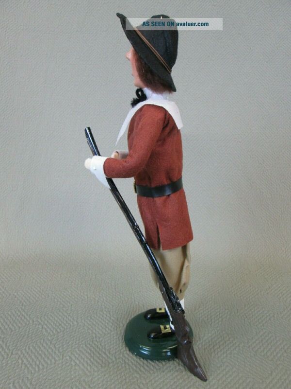 Byers Choice The Carolers Colonial Pilgrim With Rifle 13 1/4 " Tall ...