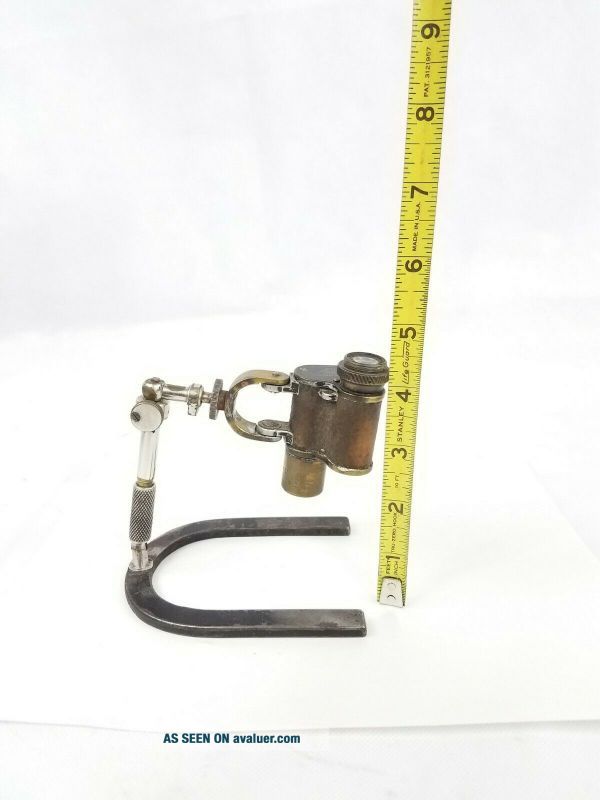 VINTAGE Antique Carl Zeiss Jena Microscope Monocular Unique | #27006543