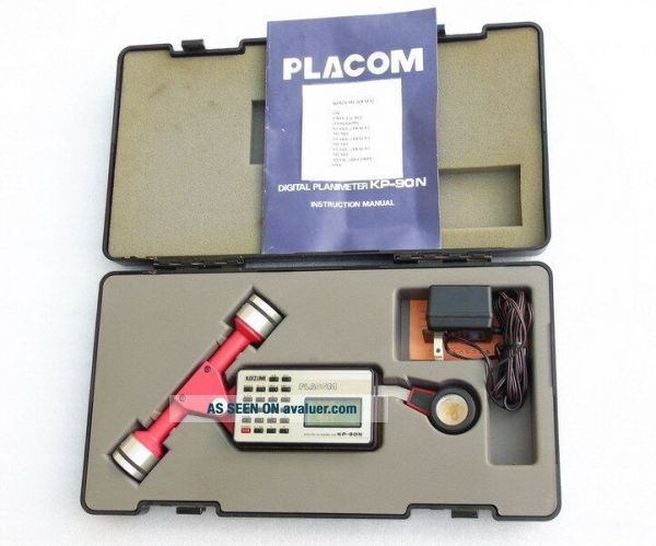 RARE VINTAGE ALVIN JAPAN DIGITAL ROLLER PLANIMETER KP90N WITH ...