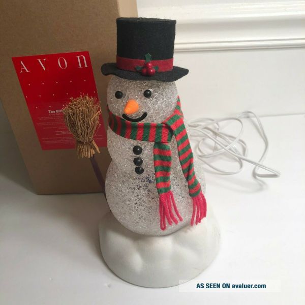 Vintage Avon Collectible Chilly Sam Light Up Snowman | #27045605